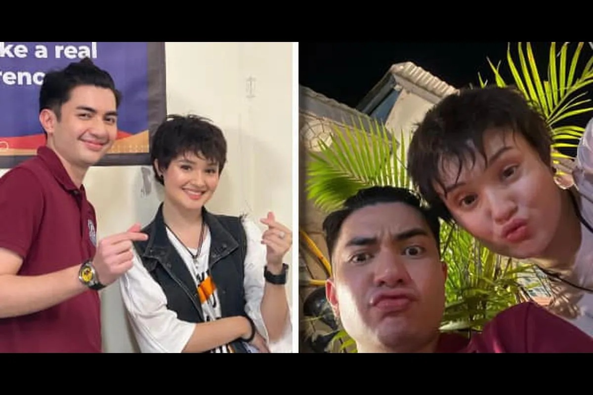 Behind-the-Scenes: Luna and Richard’s kilig photos on the set of “Mars ...