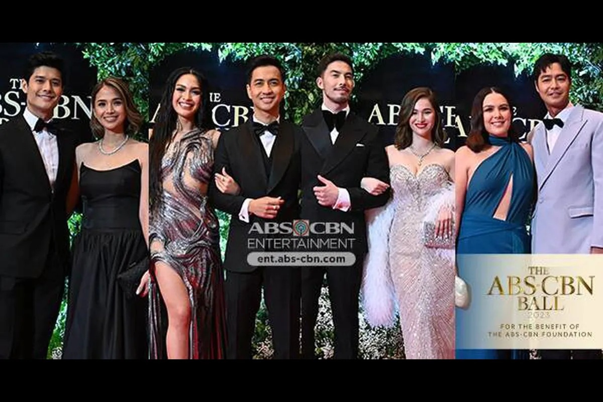 ABS-CBN Ball 2023: “Nag-aapoy na Damdamin” stars set the red carpet on ...
