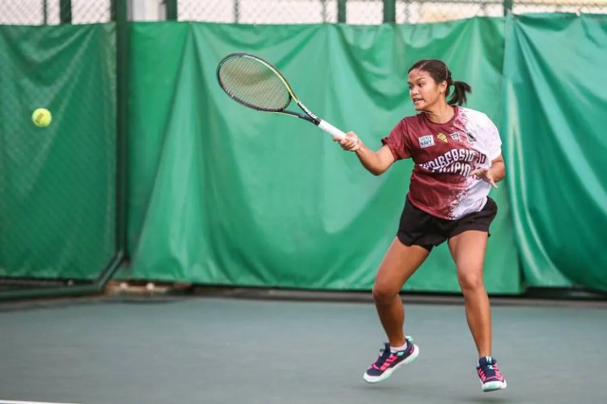 UAAP tennis: Behind Rachel Velez, UP women claim Finals berth | ABS-CBN ...