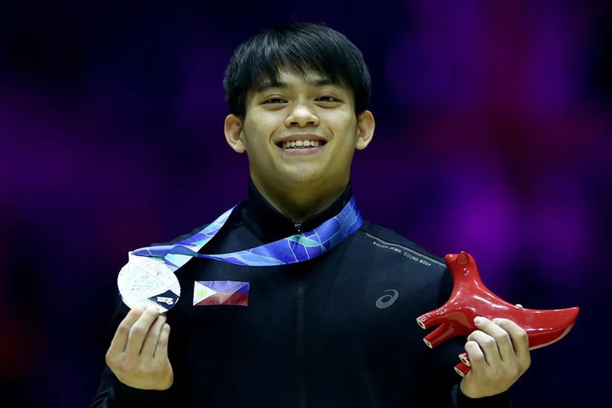 Here's how Yulo's coach assessed gymnast's world championships showing ...