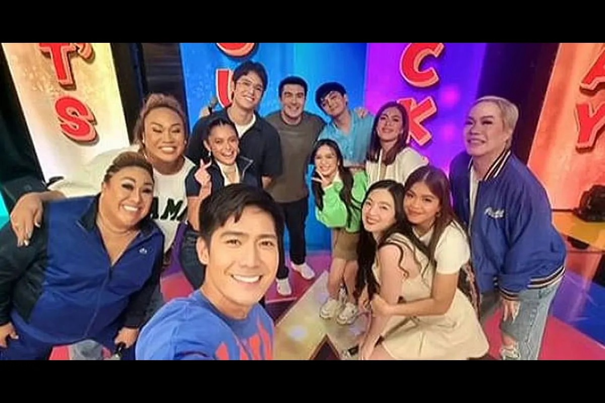 IN PHOTOS: Fun moments behind the scenes of It’s Your Lucky Day | ABS ...