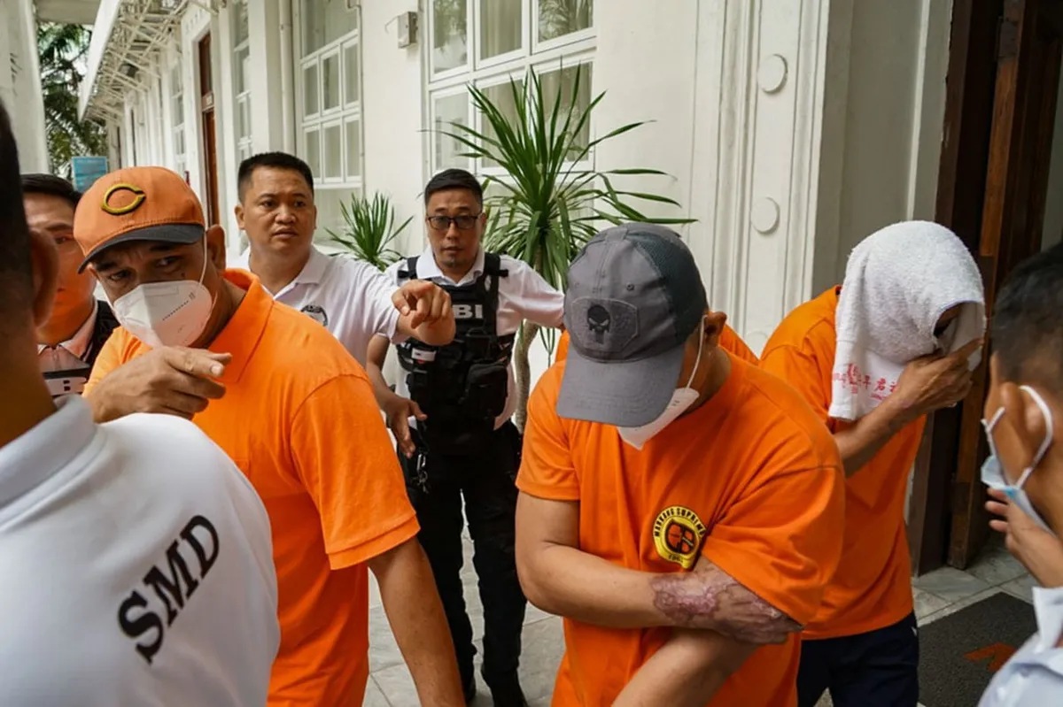 Four Degamo slay suspects attend preliminary investigation | ABS-CBN News