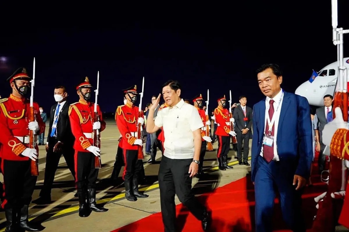 Marcos Jr. arrives in Cambodia for ASEAN summit | ABS-CBN News