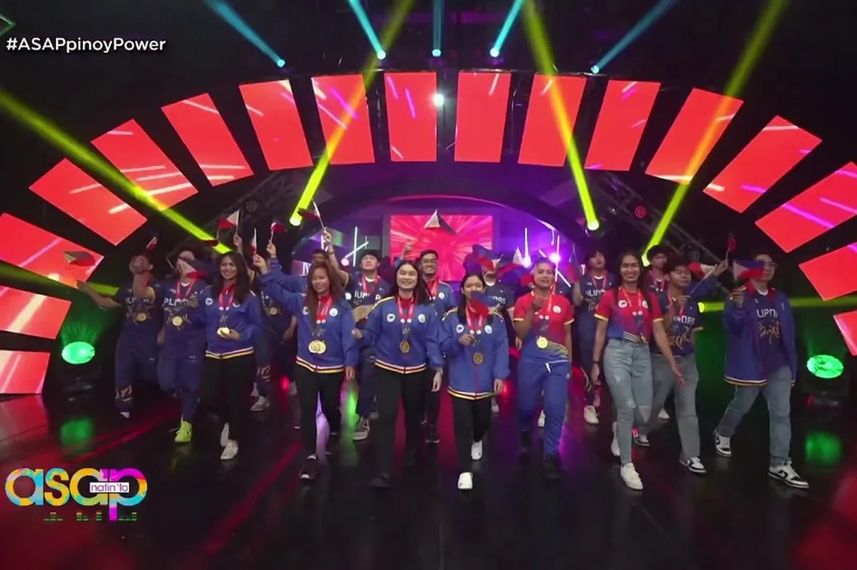 Pinoy athletes binigyang pugay sa 'ASAP' stage | ABS-CBN Entertainment
