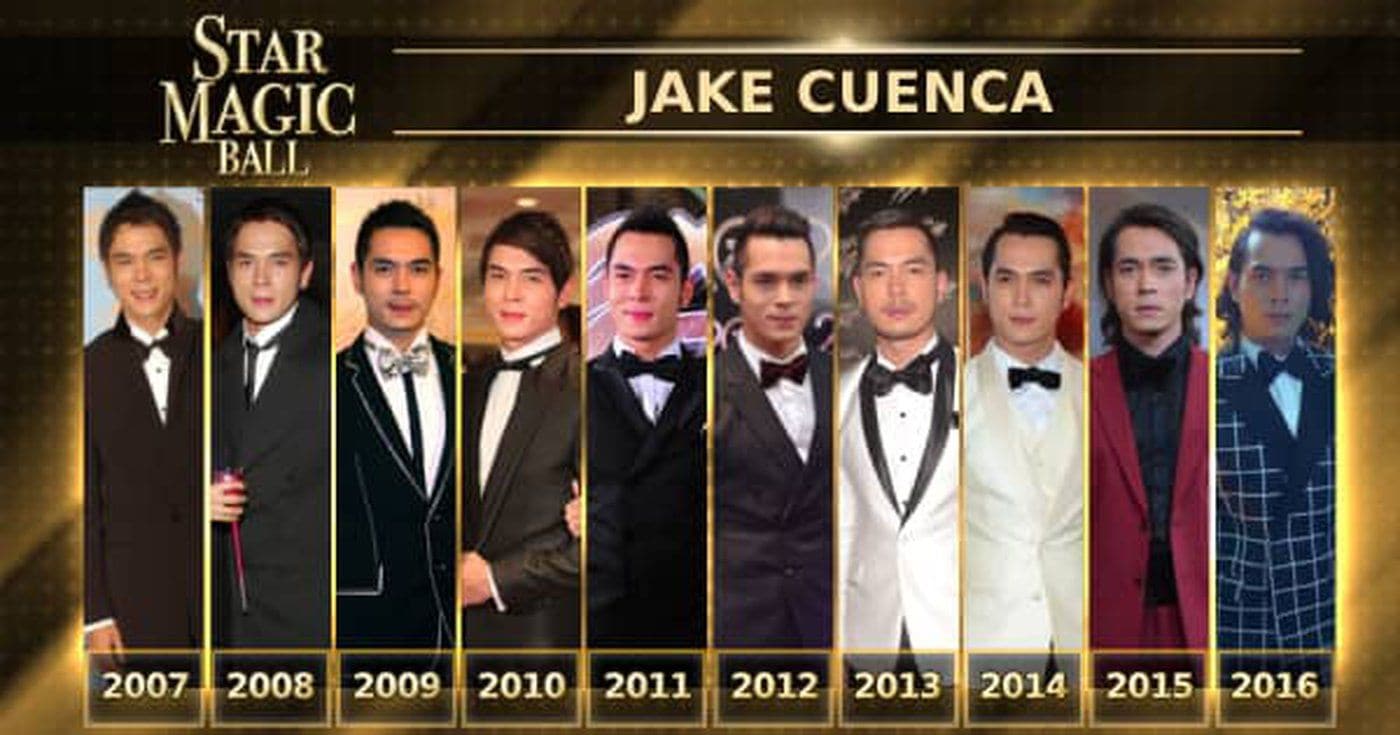 THROWBACK: How Jake Cuenca made a statement via his fashionable Star Magic Ball outfits | ABS ...