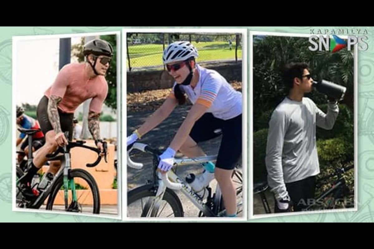 Kapamilya Snaps: 10 celebrities who enjoy biking! | ABS-CBN Entertainment