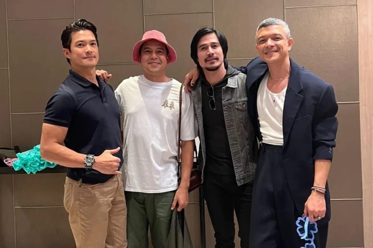 'Boy band' reunion: Piolo Pascual, Diether Ocampo, Jericho Rosales, John Lloyd Cruz catch up ...