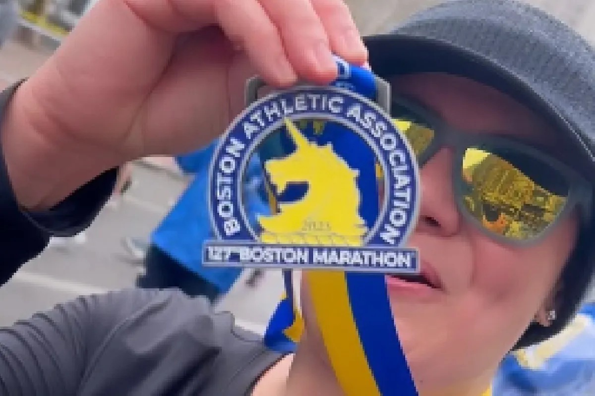WATCH: Charlene Gonzalez finishes Boston Marathon | ABS-CBN Entertainment