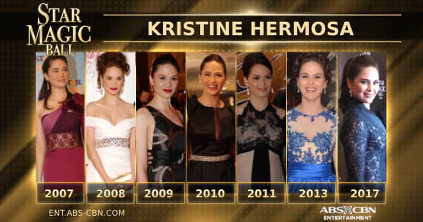 Kristine Hermosa’s timeless, immaculate looks on the Star Magic Ball ...