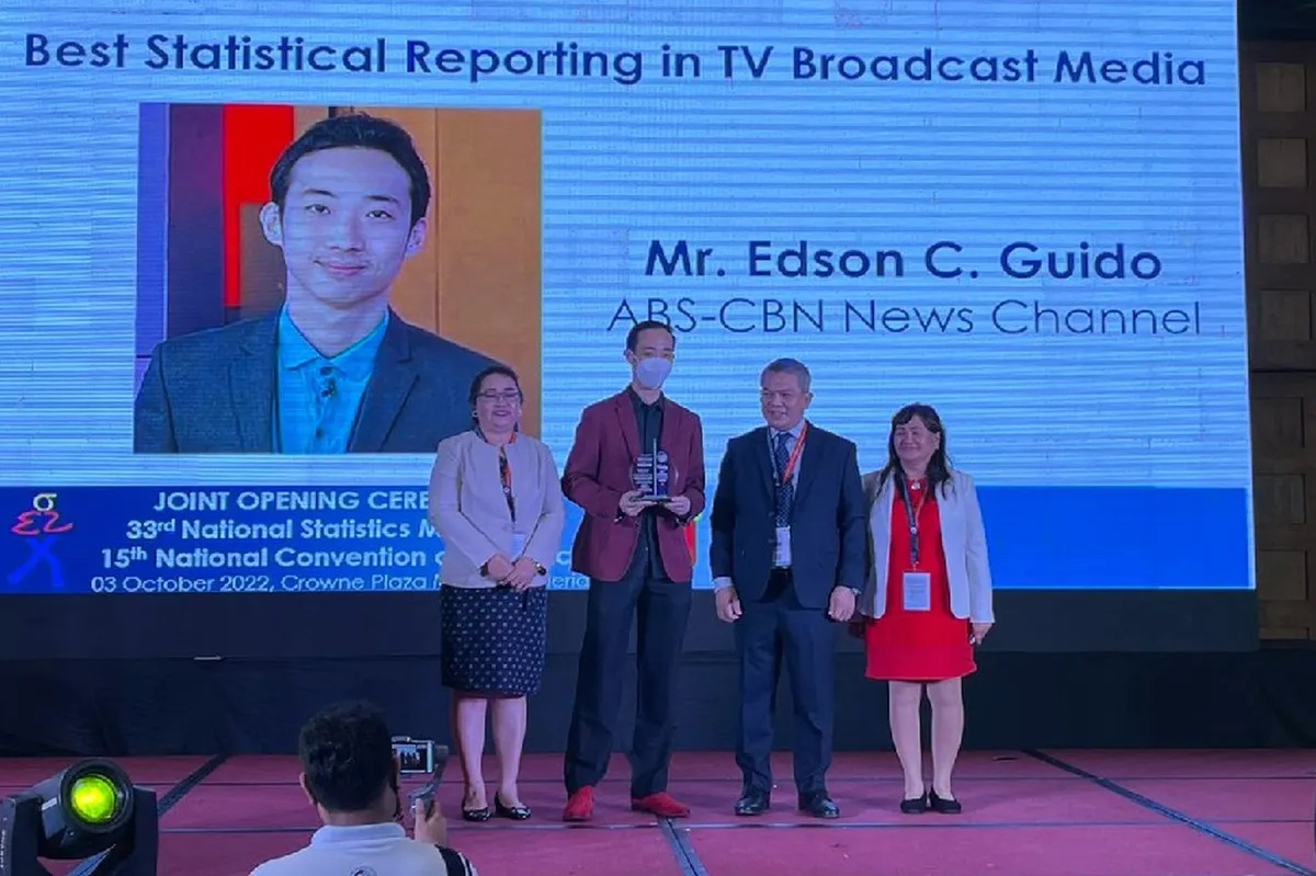 ABS-CBN News Data Analytics Head Edson Guido wins award for best statistical reporting | ABS-CBN ...