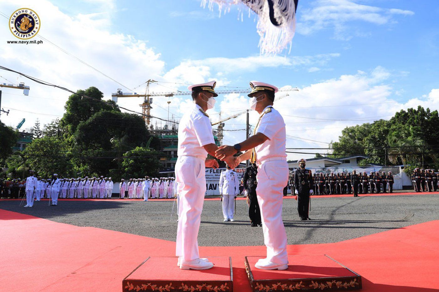Caesar Bernard Valencia is Philippine Navy OIC | ABS-CBN News