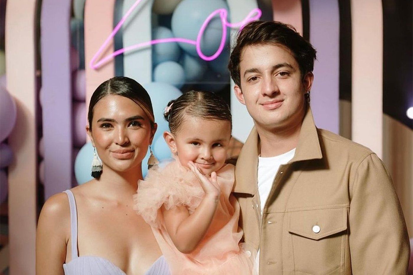 Sofia Andres, Daniel Miranda celebrate daughter Zoe's 3rd birthday ...