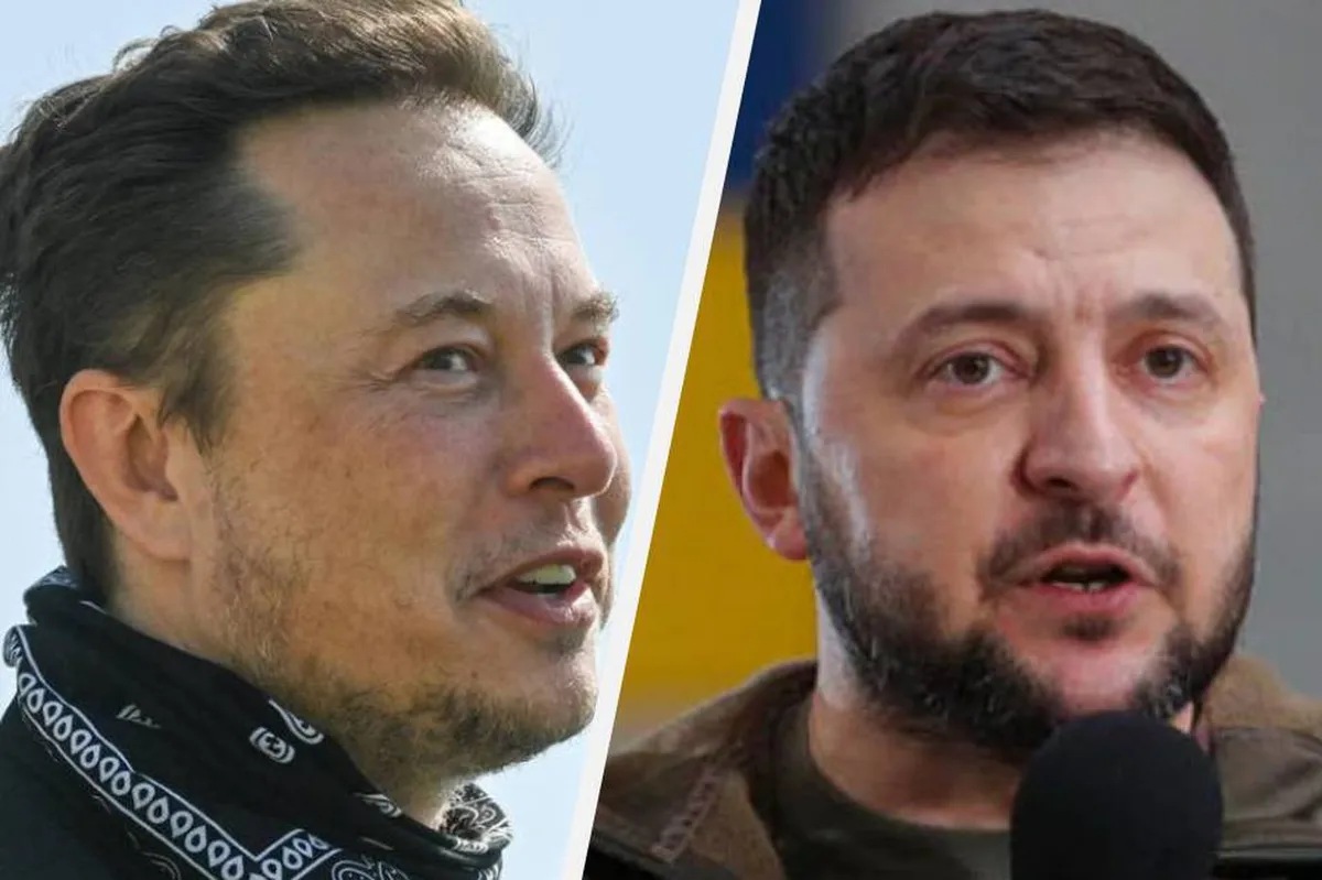 Elon Musk in row with Zelensky over Russia 'peace plan' | ABS-CBN