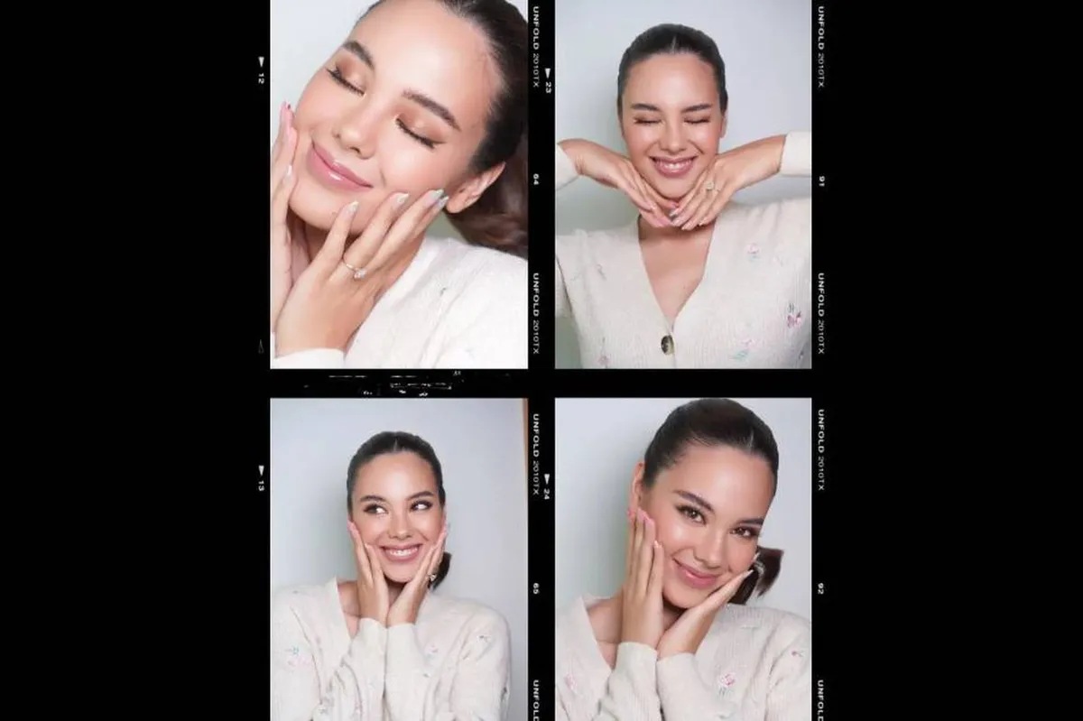'Kilig yarn?' Catriona Gray glows as she flaunts engagement ring | ABS ...