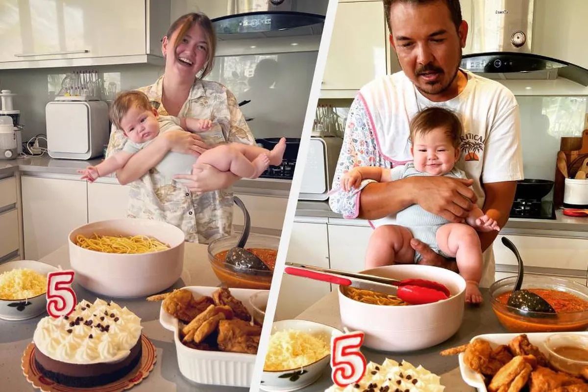 Angelica Panganiban, Gregg Homan celebrate 5th month of Bean | ABS-CBN ...