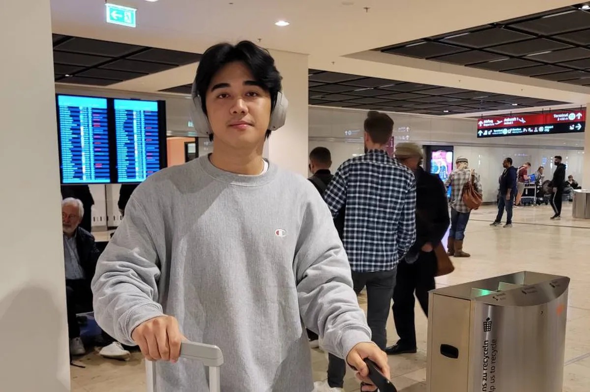 'He's back': Abed Yusop arrives in Germany for Berlin Major | ABS-CBN Sports