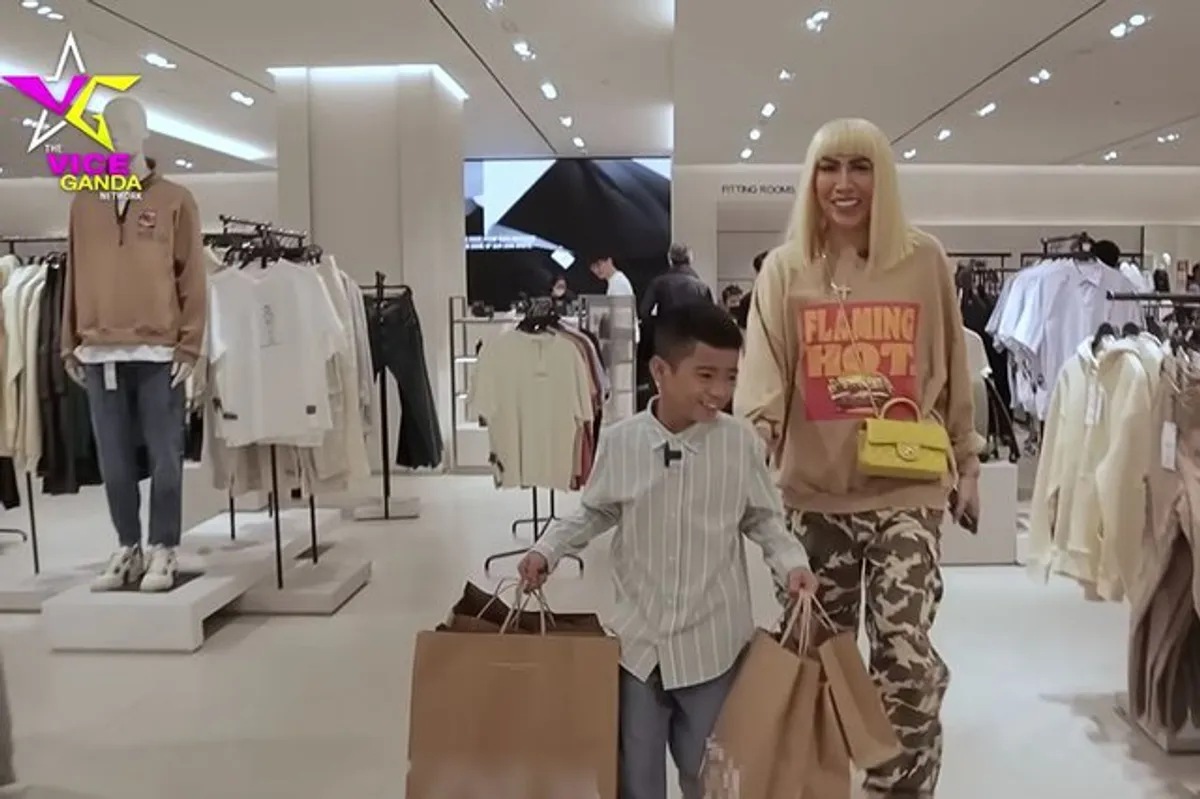 Shopping galore: Vice Ganda sinorpresa ang anak-anakan na si Gigil Kid ...