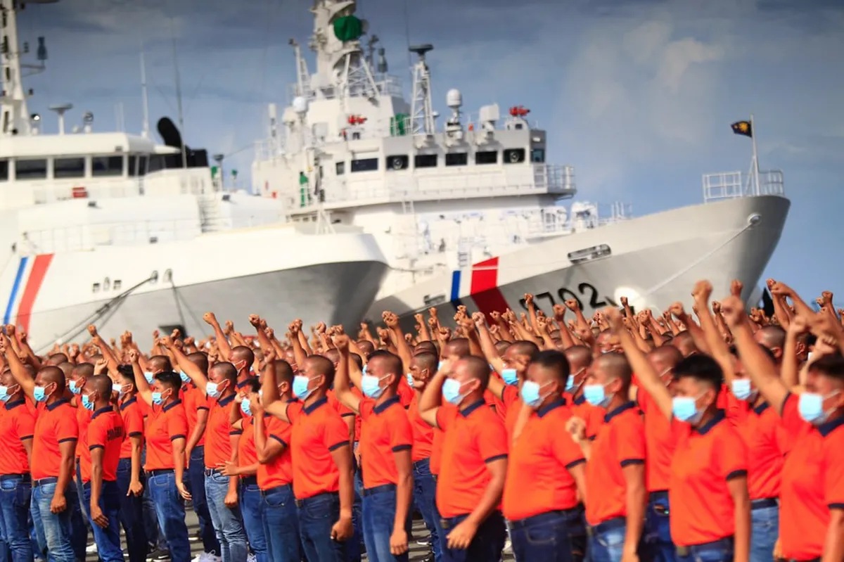 PCG draftees deployed for training | ABS-CBN News