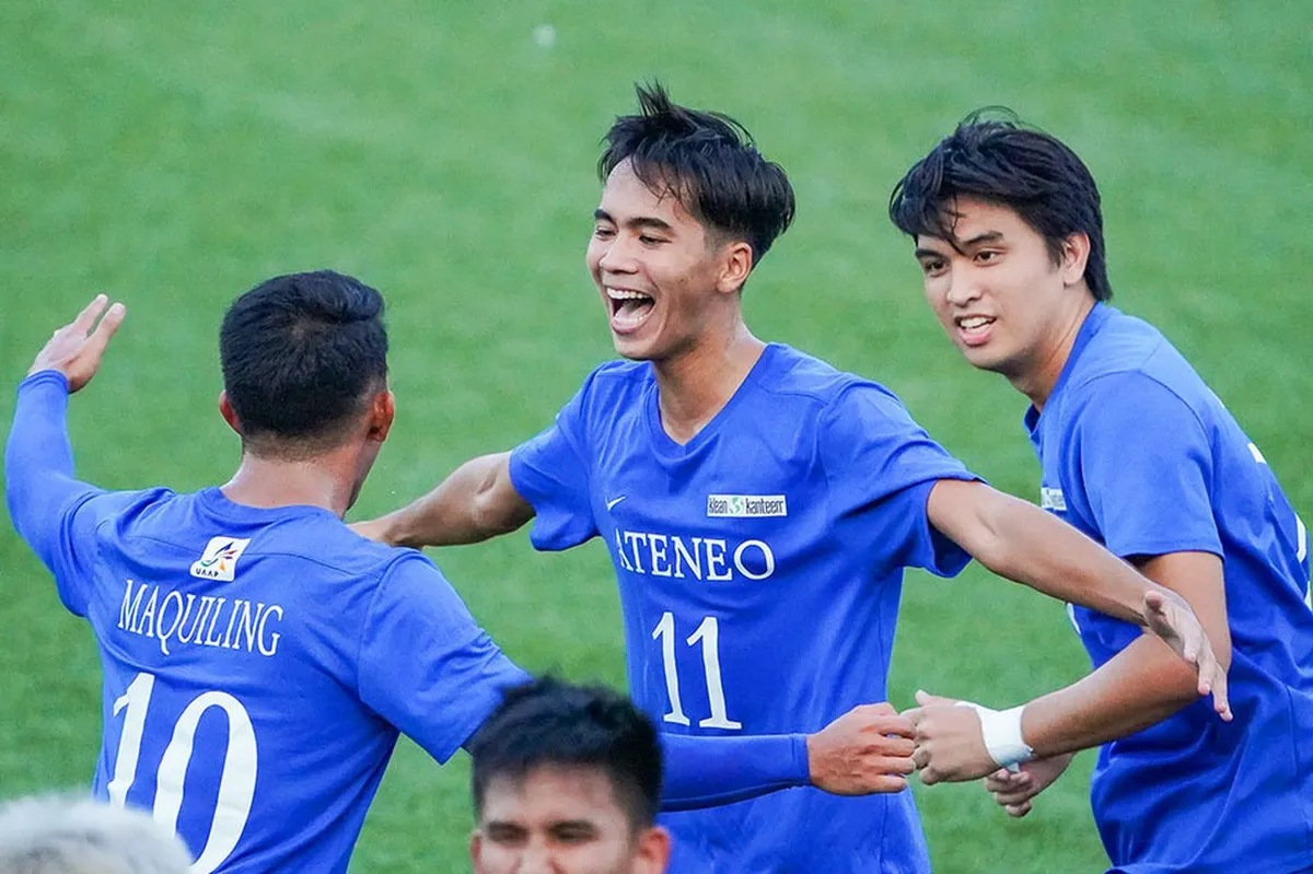 UAAP football: Ateneo clinches Final 4 berth with win over UE | ABS-CBN ...