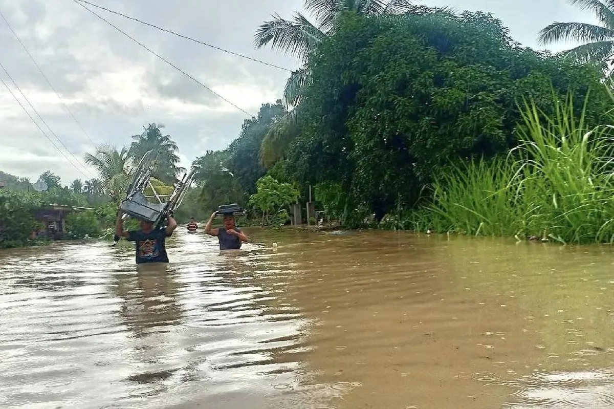 Ilang lugar sa Davao del Sur nakaranas ng matinding baha | ABS-CBN News