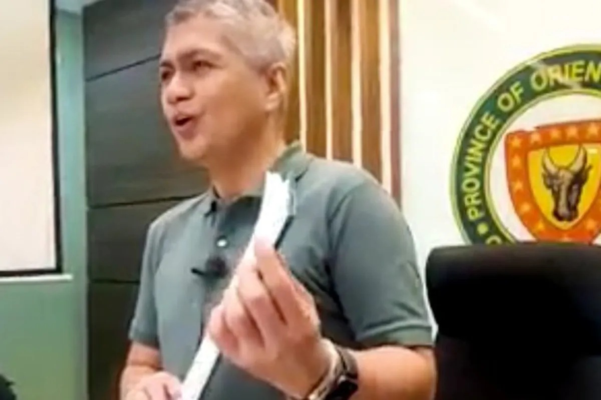 Oriental Mindoro governor OKs armour rocks extraction ordinance | ABS ...