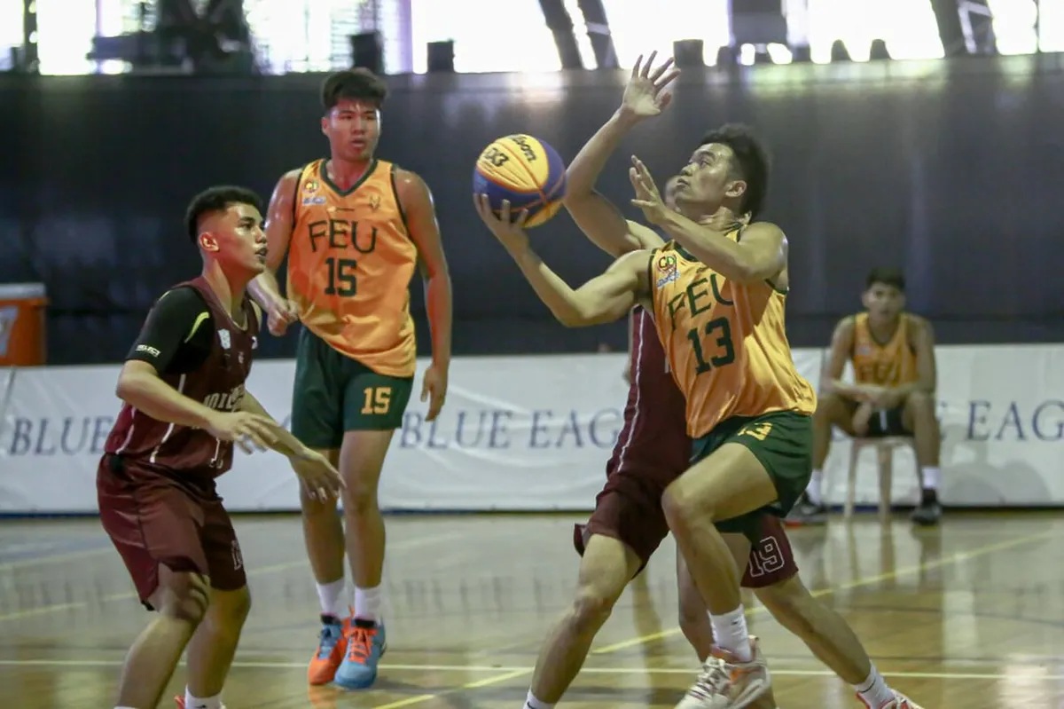 UAAP: FEU, NU lead way in 3x3 basketball | ABS-CBN Sports