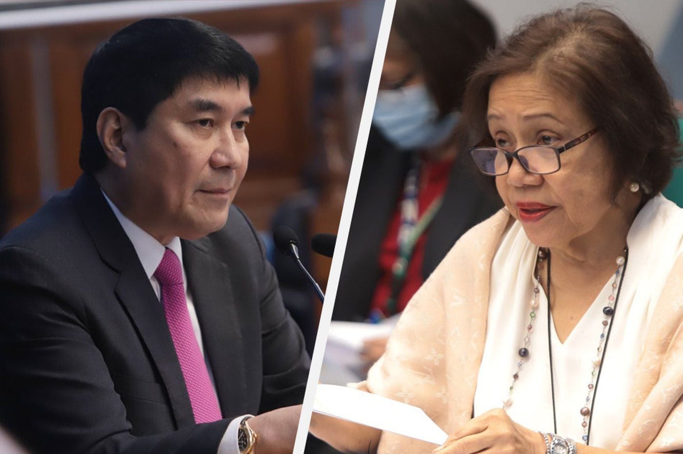 Tulfo vs Villar: Senators clash over 'farm to subdivision' scheme, rice ... Tulfo vs Villar: Senators clash over 'farm to subdivision' scheme, rice ...