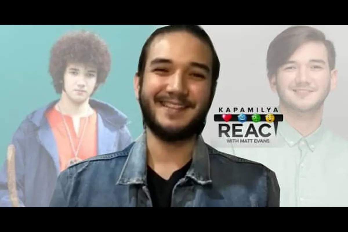 Matt Evans reacts to his versatile portrayals through the years ...