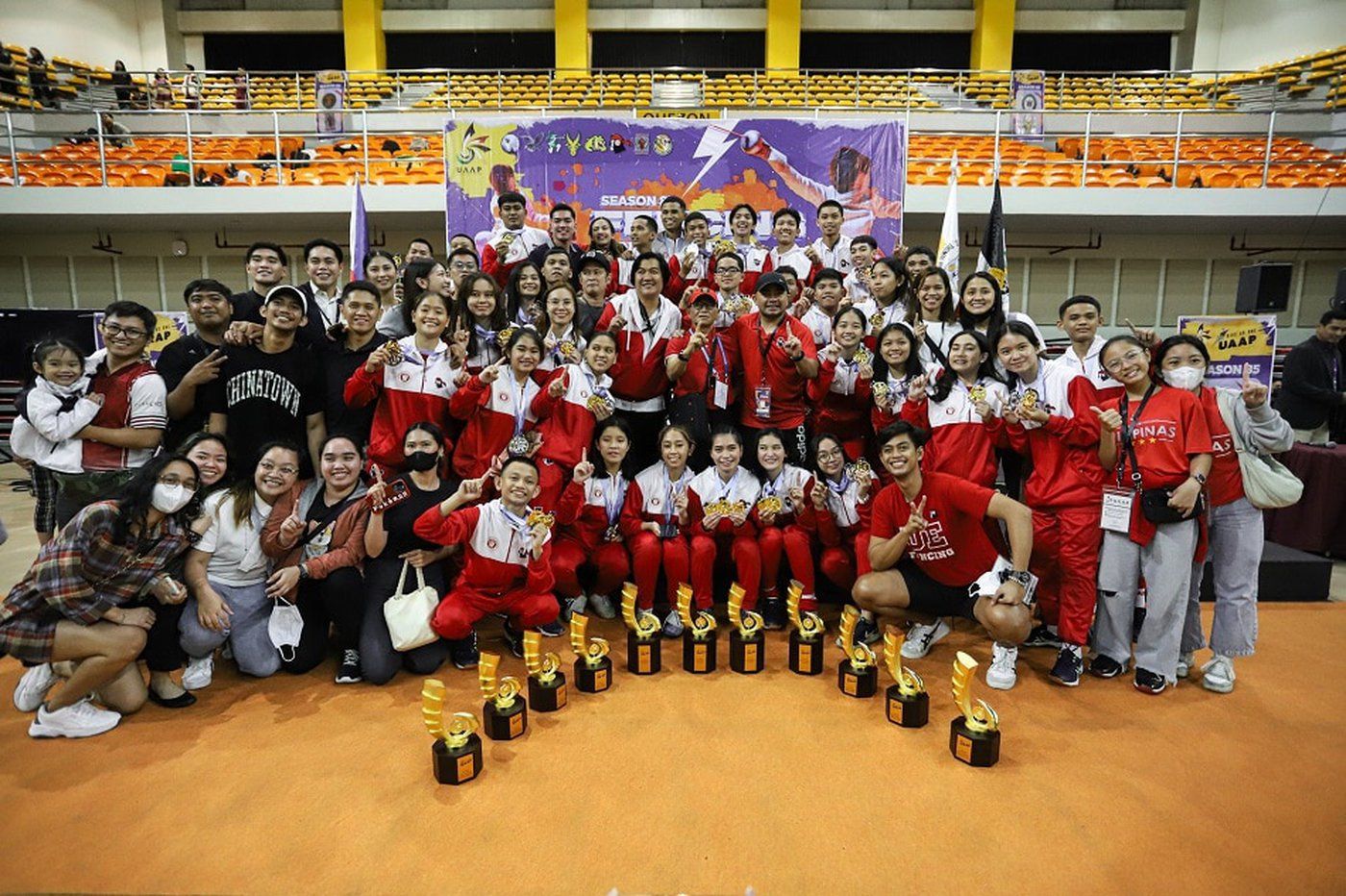 UAAP: UE completes another golden quadruple in fencing | ABS-CBN Sports