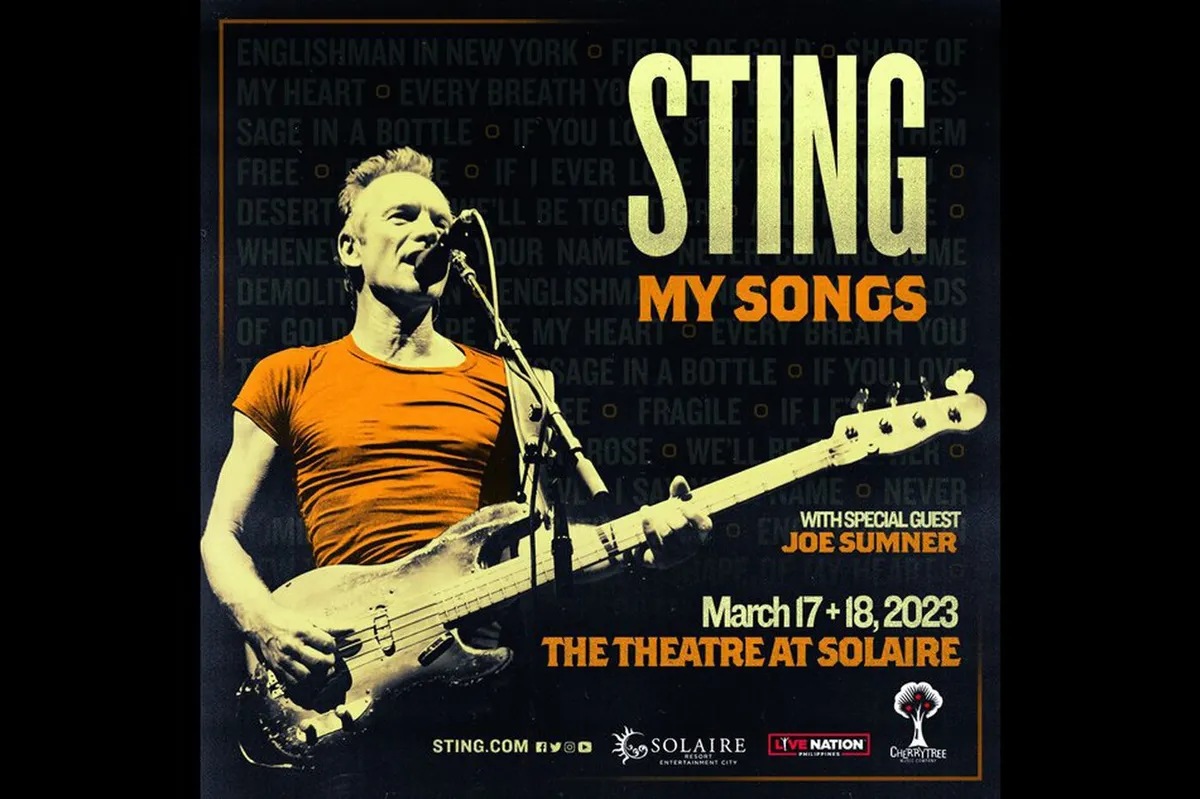 Sting finally bringing 'My Songs' show to PH | ABS-CBN Entertainment