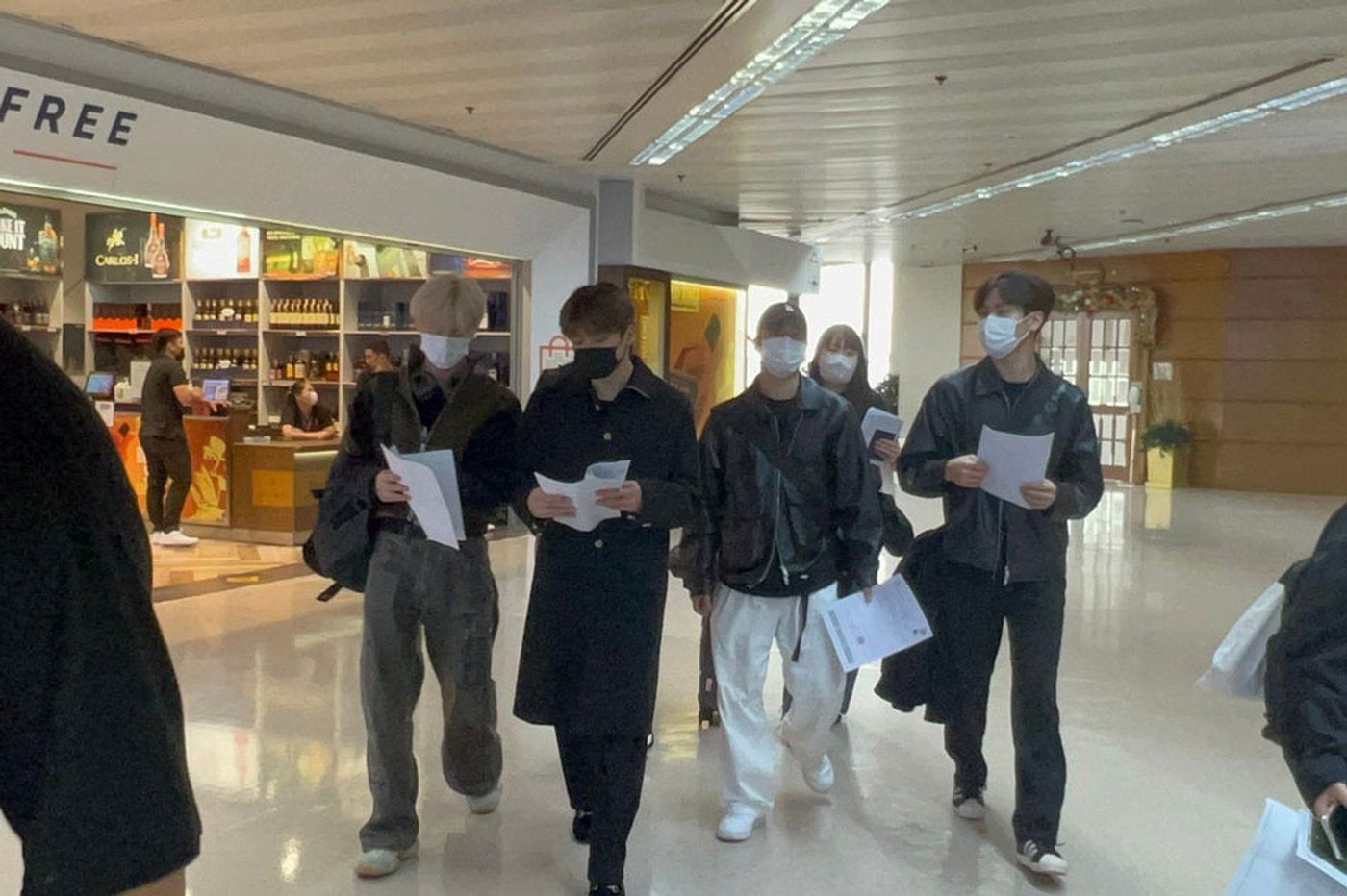 LOOK: K-pop group MCND arrives in Manila for one-night show | ABS-CBN ...
