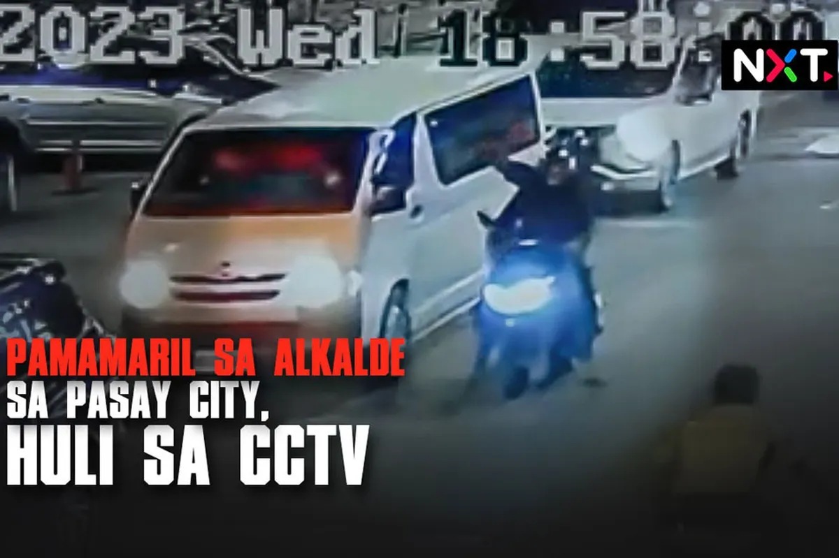 Pamamaril sa alkalde sa Pasay City, huli sa CCTV | ABS-CBN News