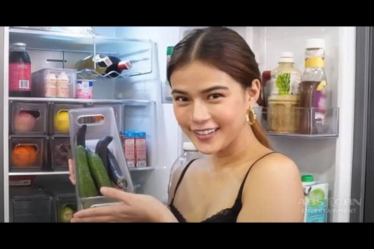 Maris Racal shows what’s inside her new refrigerator | ABS-CBN ...