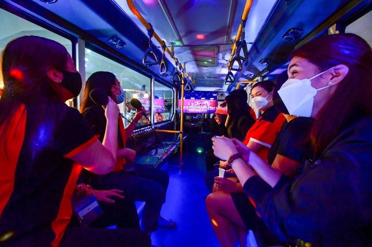 Modern jeep with karaoke at Philippine motor show | ABS-CBN News