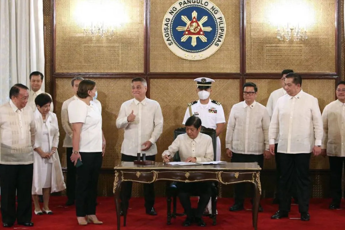 Marcos Jr. signs SIM Card Registration Law | ABS-CBN News
