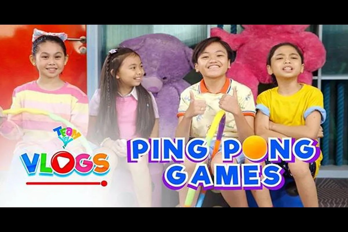 Ping Pong Games | Team YeY Vlogs | ABS-CBN