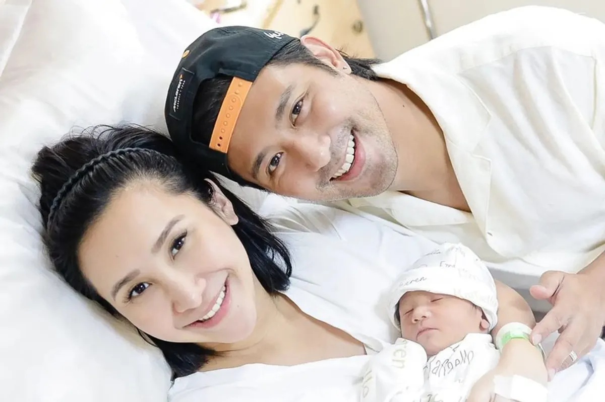 LOOK: Melissa Gohing gives birth to first child | ABS-CBN Sports