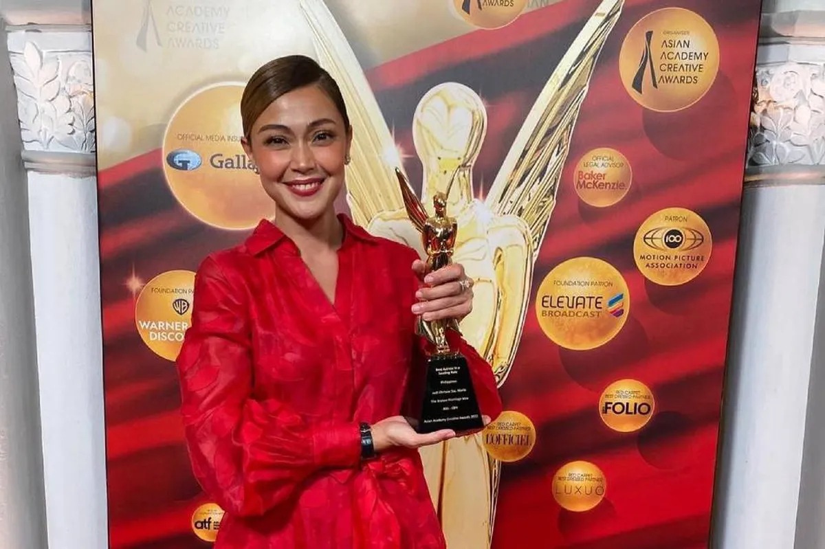 Here's what Jodi Sta. Maria said after her Asian Academy Creative Award win | ABS-CBN Entertainment