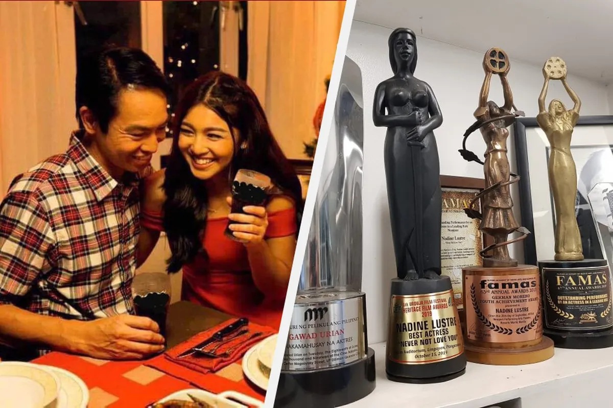 Proud dad: Nadine Lustre’s father flexes daughter’s best actress trophies | ABS-CBN Entertainment