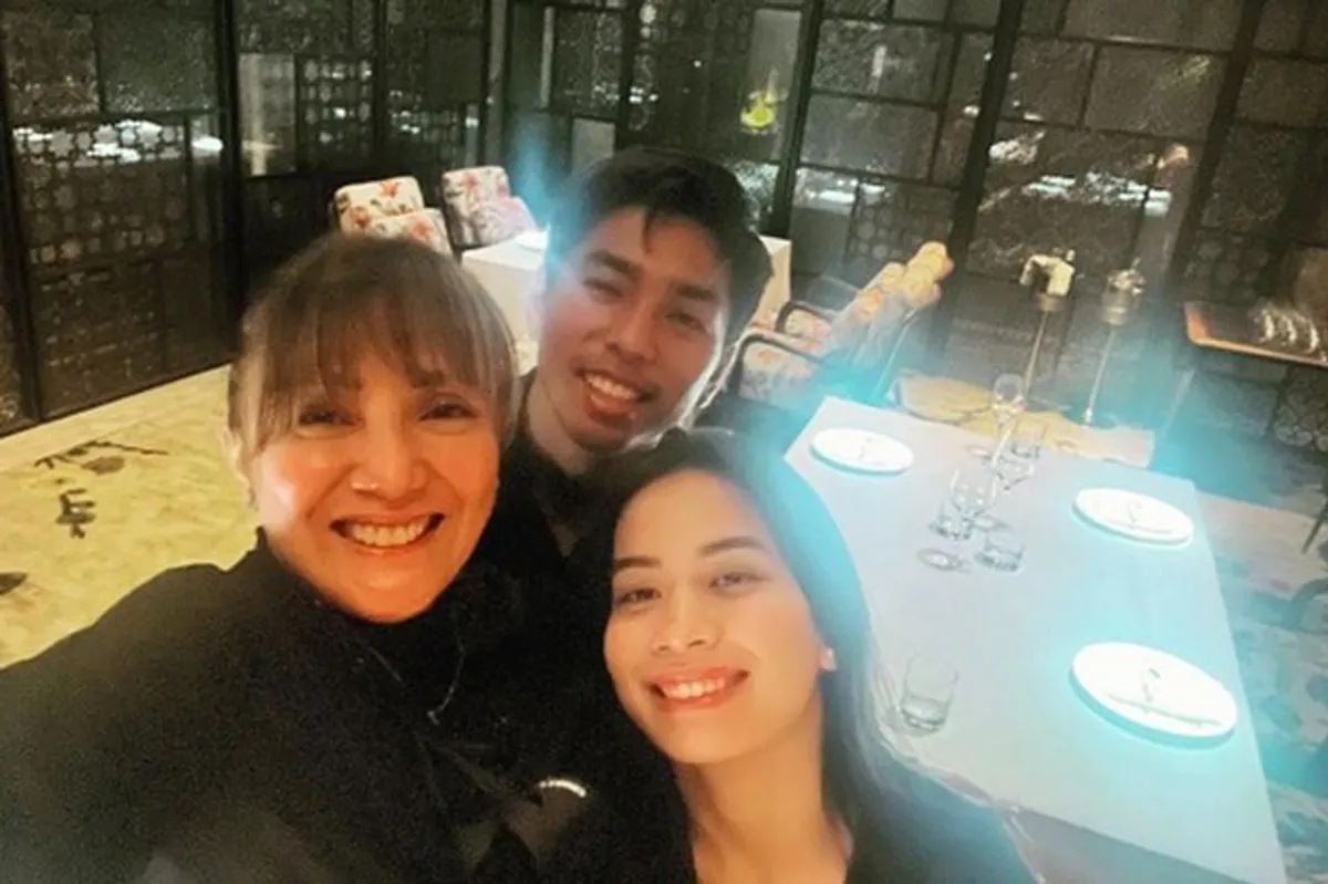 Cherry Pie Picache joins date night of son Nio and his girlfriend | ABS ...