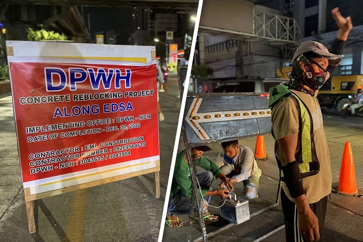 Several roads to undergo reblocking on Oct 14-17: MMDA | ABS-CBN News