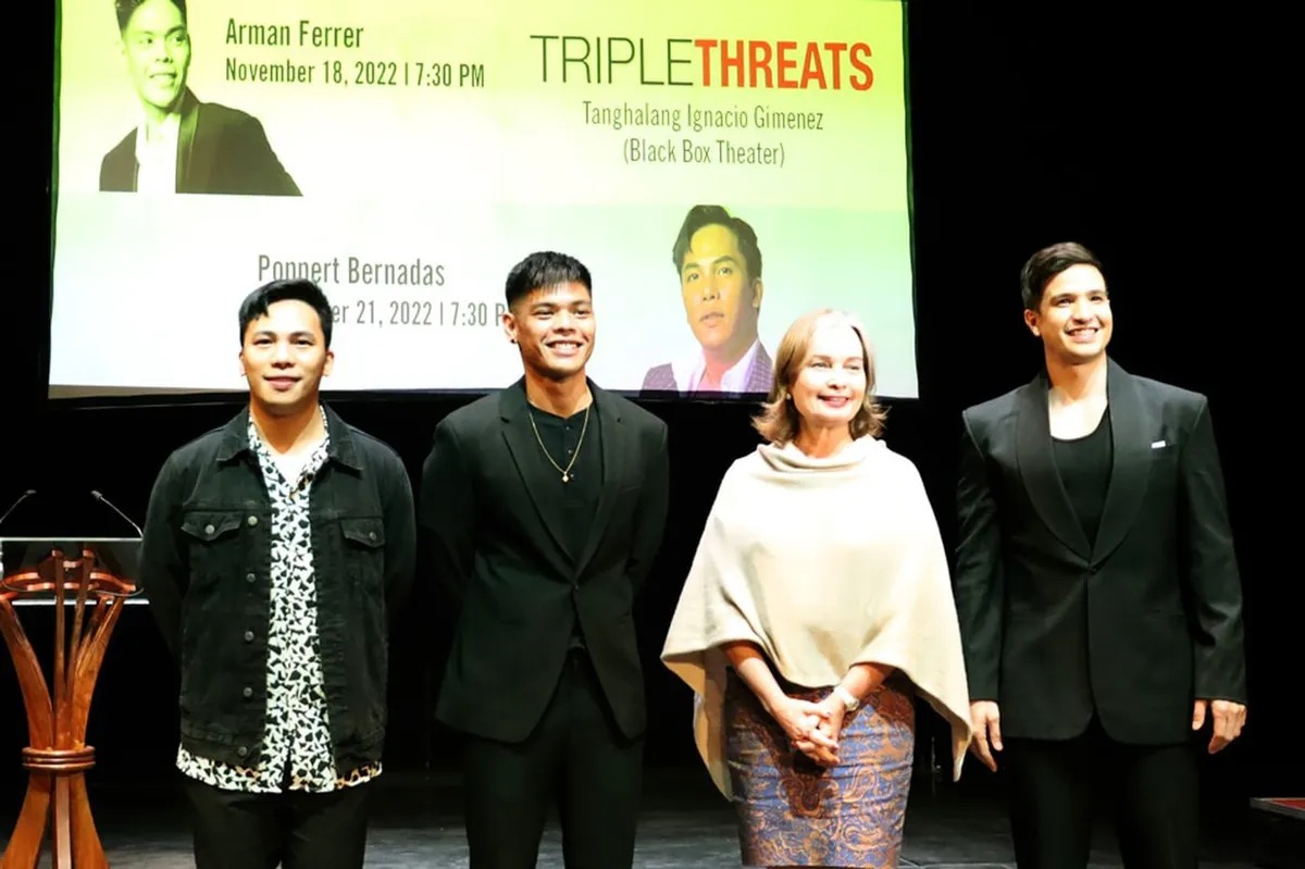 Markki Stroem, Arman Ferrer, Poppert Bernadas serenade CCP | ABS-CBN ...