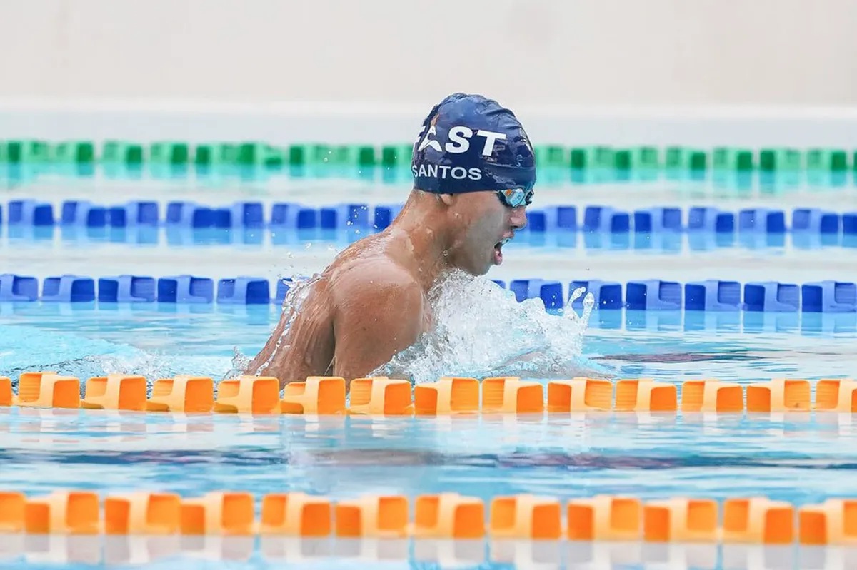 UAAP swimming: Santos leads way as Ateneo paces men's race | ABS-CBN Sports