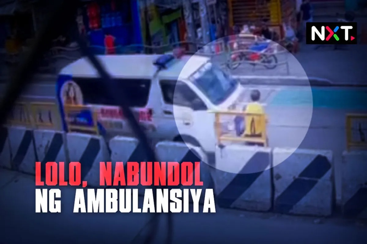 Lolo, nabundol ng ambulansiya | ABS-CBN News Lolo, nabundol ng ambulansiya | ABS-CBN News