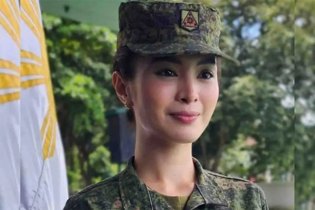 Ex-Mutya ng Pilipinas queen Aya Fernandez is now an Army reservist ...