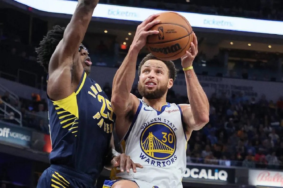 NBA: Curry suffers shoulder injury in Golden State loss at Indiana | ABS-CBN Sports