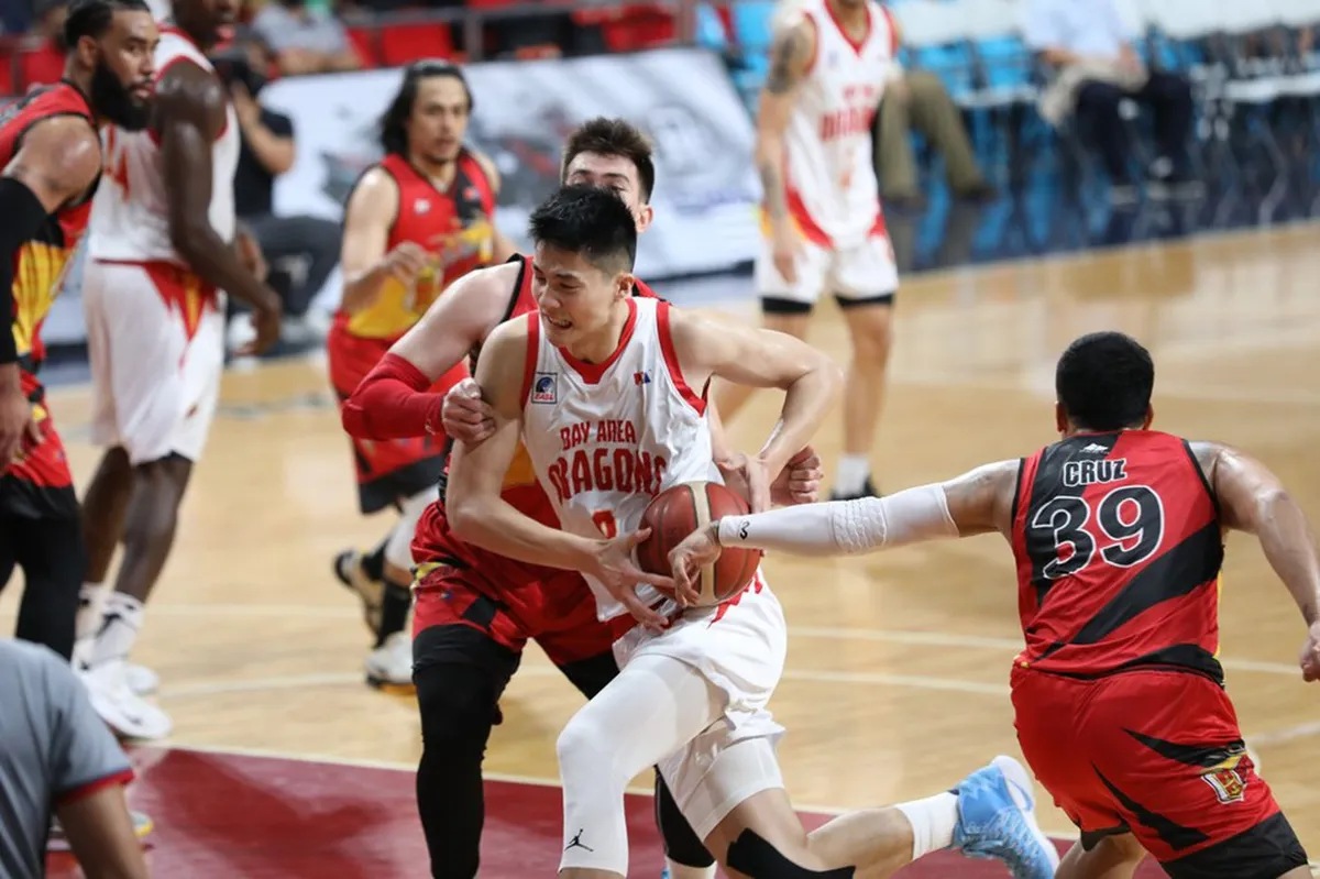 Dragons hack out tight win vs. Beermen to open semis | ABS-CBN Sports