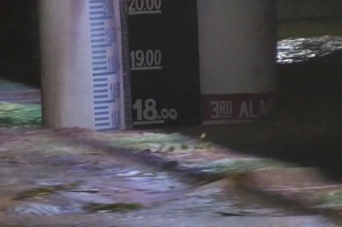 3rd alarm raised over Marikina River as water level reaches 18 meters ...