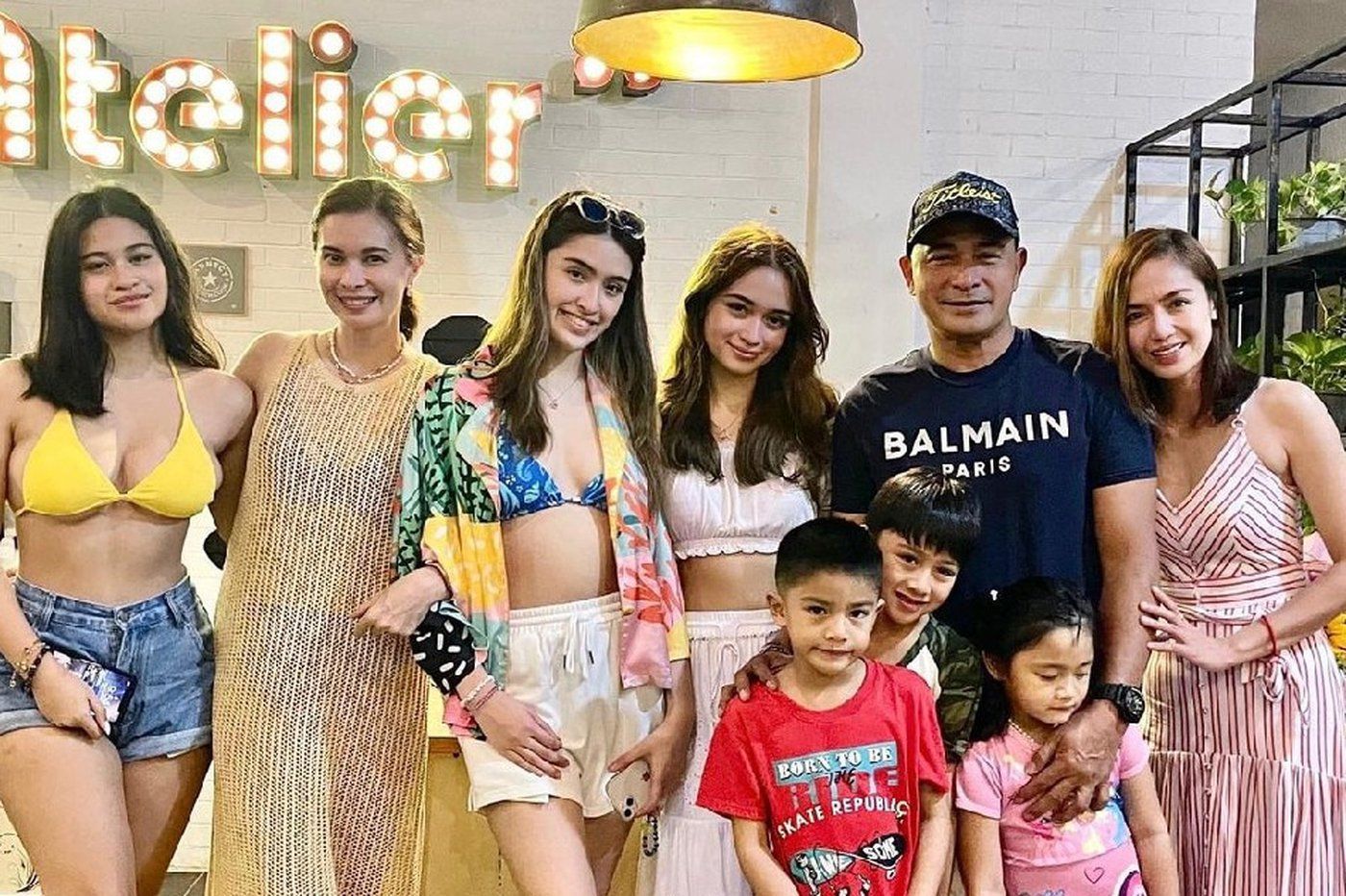 LOOK: Sunshine Cruz, Cesar Montano cross paths again for Angelina’s birthday | ABS-CBN Entertainment