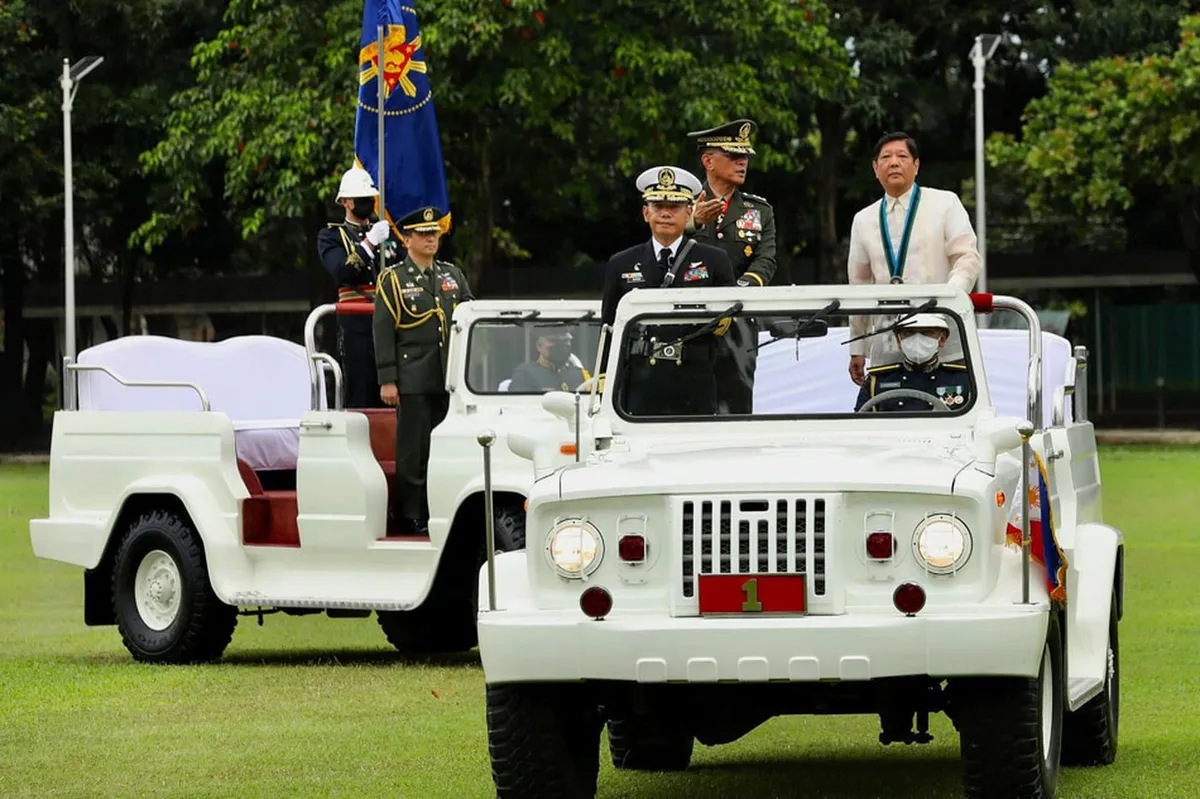Marcos attends AFP anniversary | ABS-CBN News